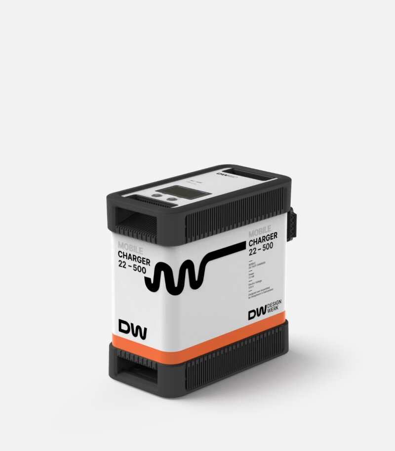 Mobile DC charger 22kW 500V | Designwerk